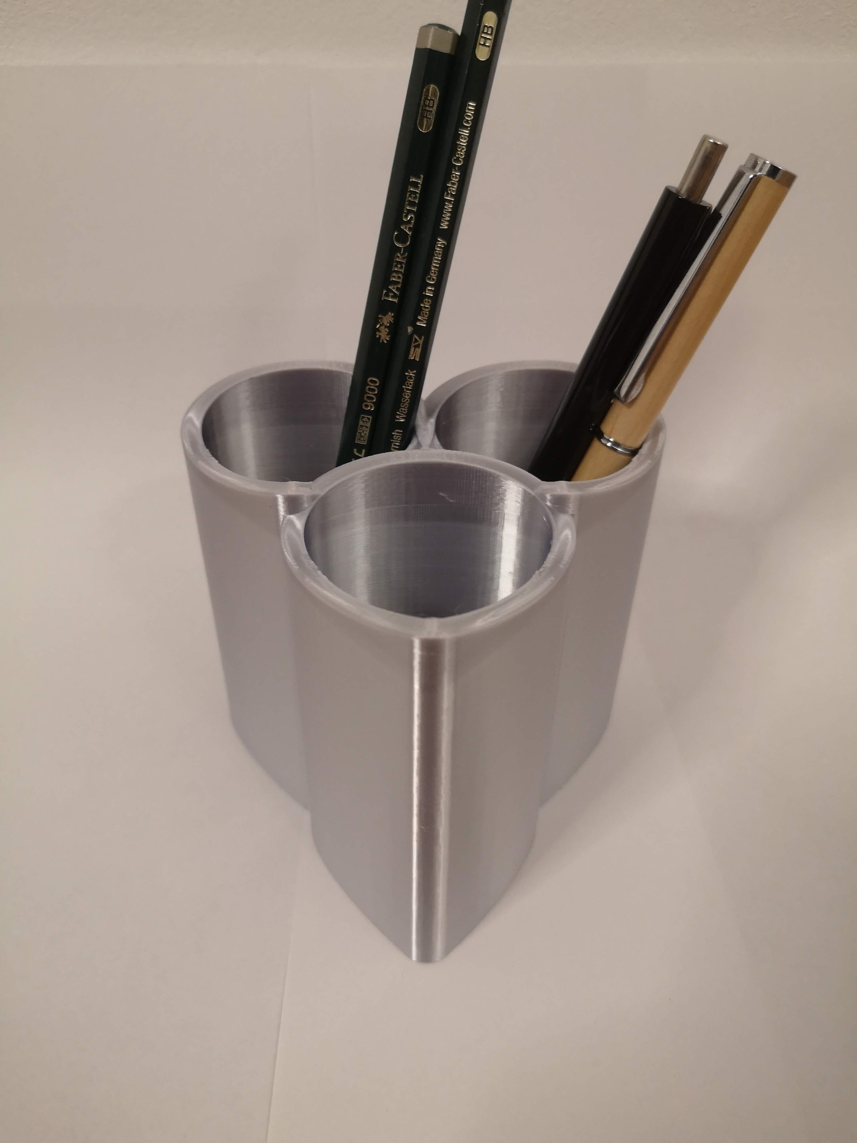 Ambiguous Cylinder Pen Holder - Triangles and Circles by Alex_and_Tonic ...