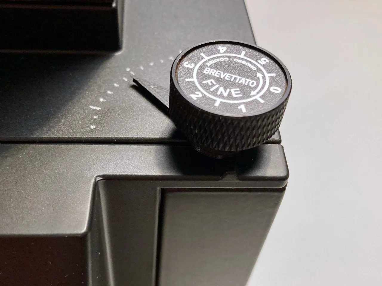 Eureka Mignon grind size scale for adjustment knob by Moritz | Download ...