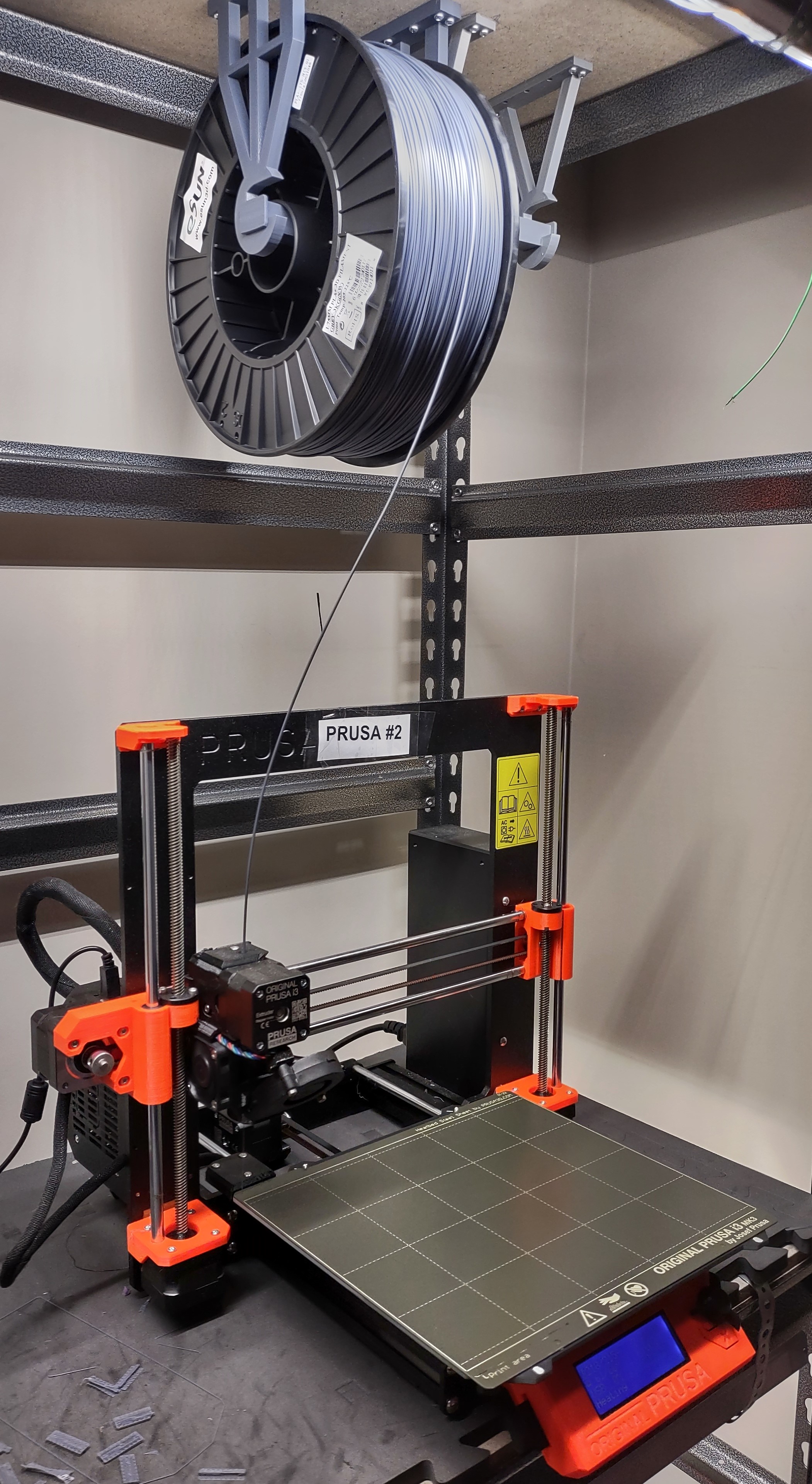 3kg Filament Spool Screwed Hanger by GrandSpaceWizard | Download free ...