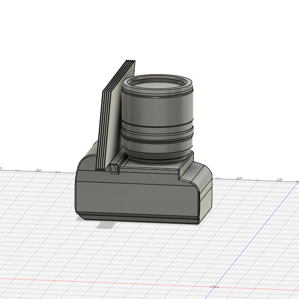 DSLR Business Card Holder by RedBaron | Download free STL model ...