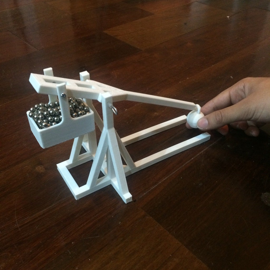 Trebuchet by danowall | Download free STL model | Printables.com