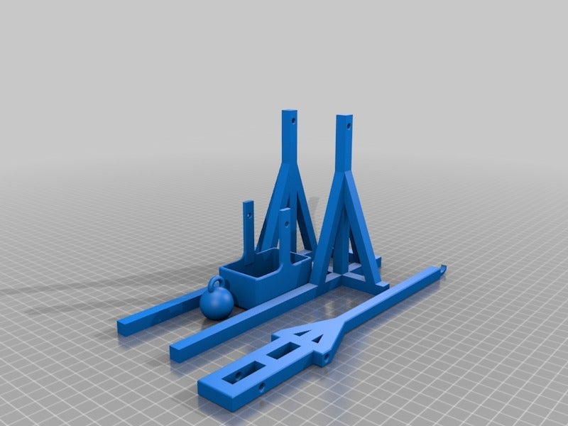 Trebuchet by danowall | Download free STL model | Printables.com