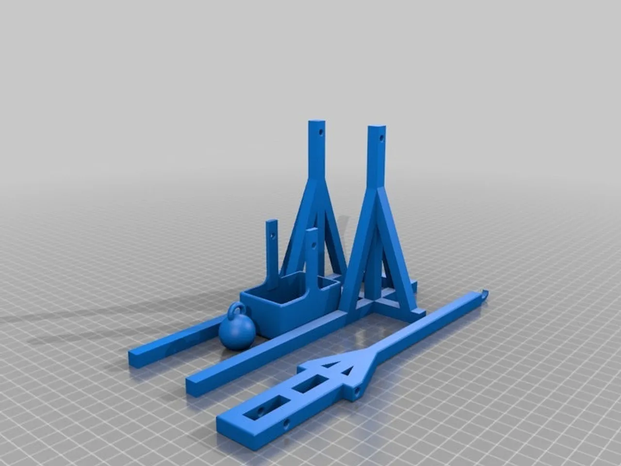 Trebuchet by danowall | Download free STL model | Printables.com