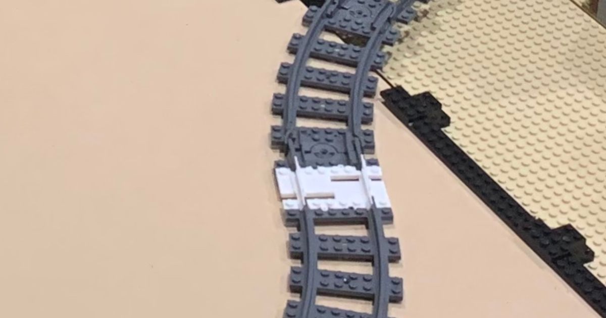 Telescoping LEGO Track by Jove | Download free STL model | Printables.com