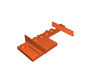 Telescoping LEGO Track by Jove | Download free STL model | Printables.com