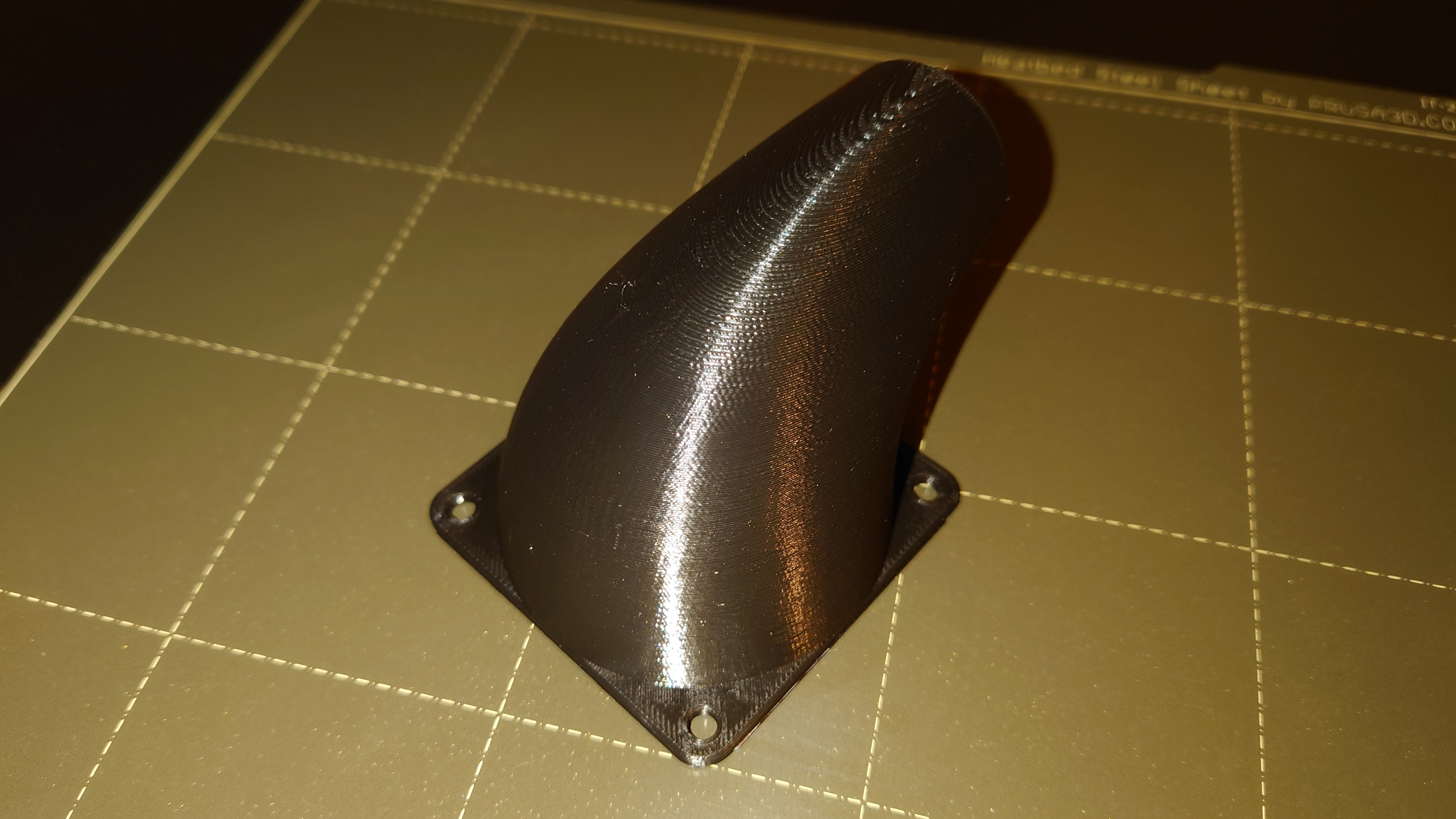 60mm 90-degree fan duct by RiotOne | Download free STL model ...