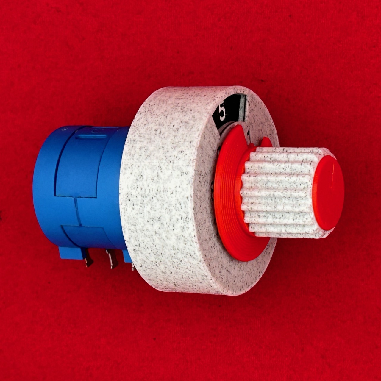 10 turn potentiometer counter knob by Zbigniew Trzepizur | Download ...
