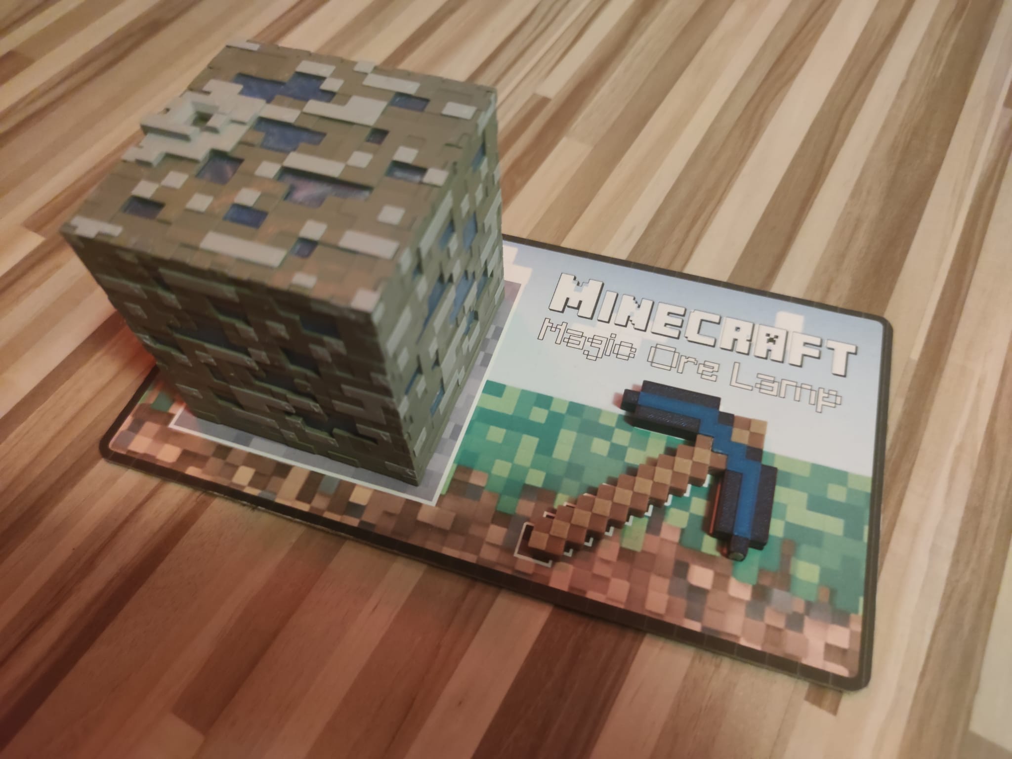 Minecraft Ore Lamp by AP_Design | Download free STL model | Printables.com