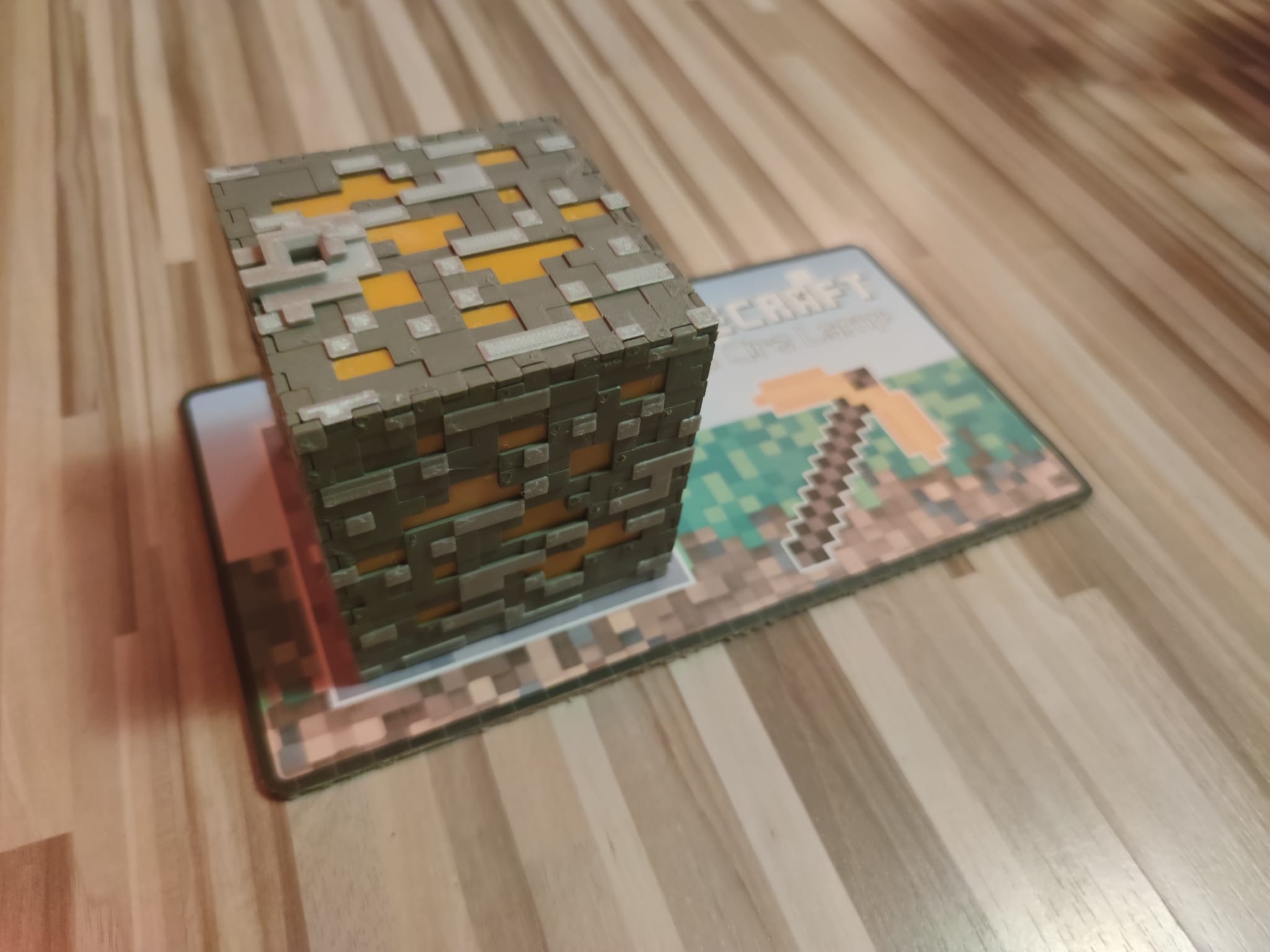 Minecraft Ore Lamp by AP_Design | Download free STL model | Printables.com