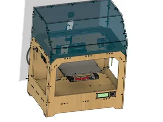 MakerBot Replicator - REPAIRED CAD Files by MandicReally | Download ...