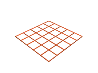 Qwirkle Cubes Board Grid by Jove | Download free STL model | Printables.com