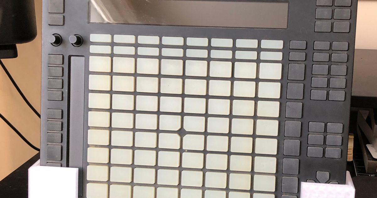 Ableton Push 1 Upright Stand by switchboard.op | Download free STL ...