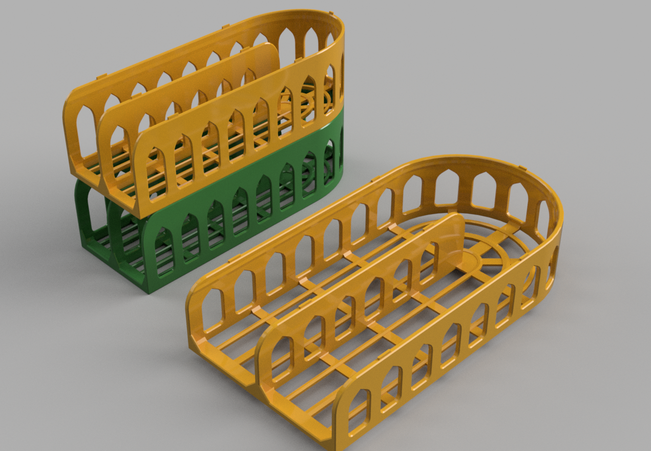 stackable extended horizontal dispenser by Ljhtom (Javier Hernando ...