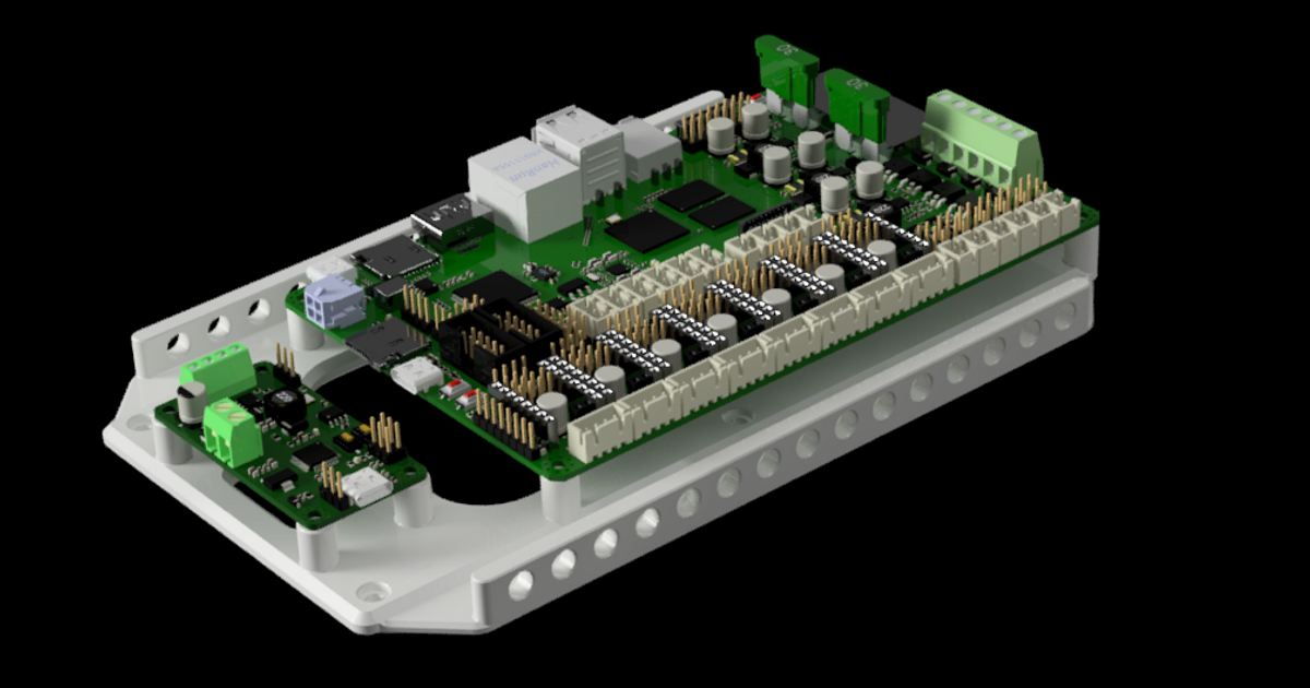 Motherboard Tray for the MKS-SKIPR and UTC Boards by NexGen-3D-Printing ...