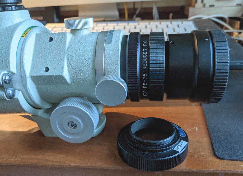 Camera adapter for Takahashi FS-60C and Sky90 to T-thread by Microcarpentry | Download free STL ...