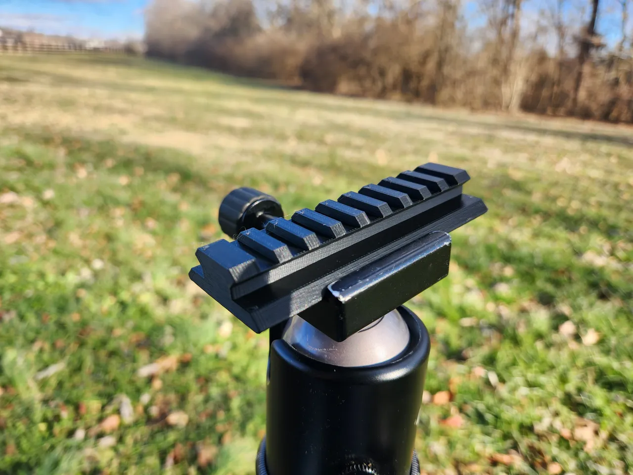 Arca Swiss to Picatinny rail adapter by blob | Download free STL model ...