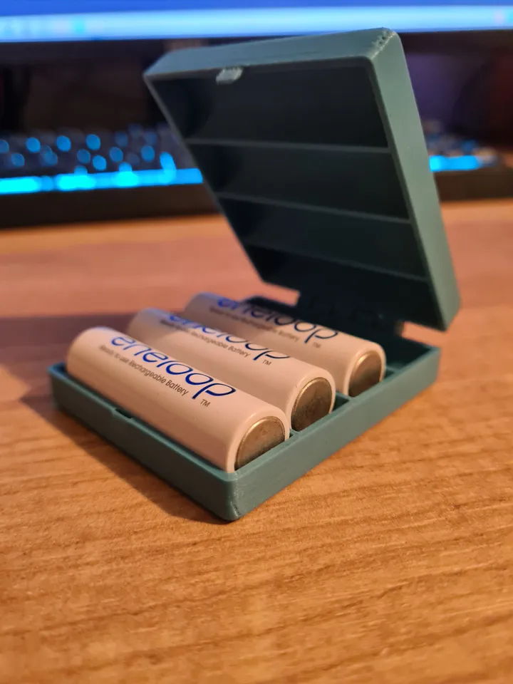 AA battery box by mslo321 | Download free STL model | Printables.com