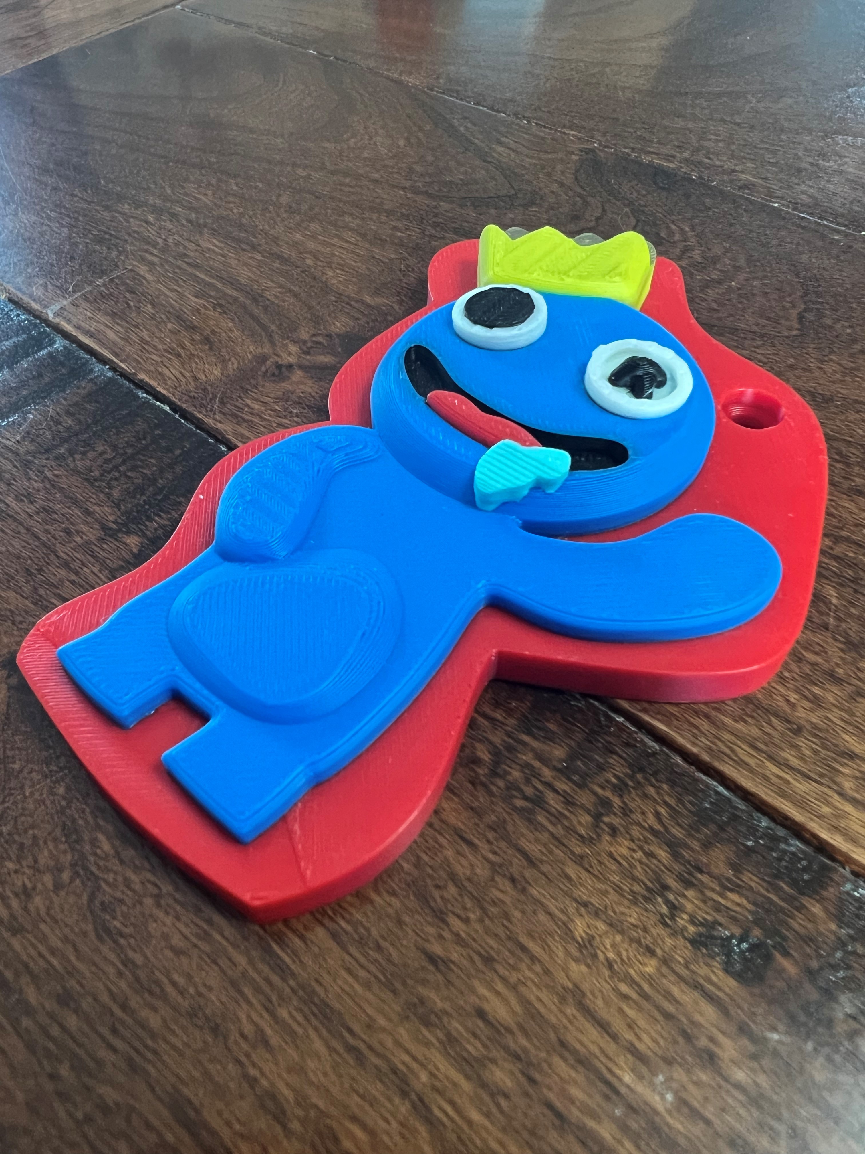 Rainbow Friends "Blue" Keychains by Tdub5 (PrintNPlayToys) | Download ...