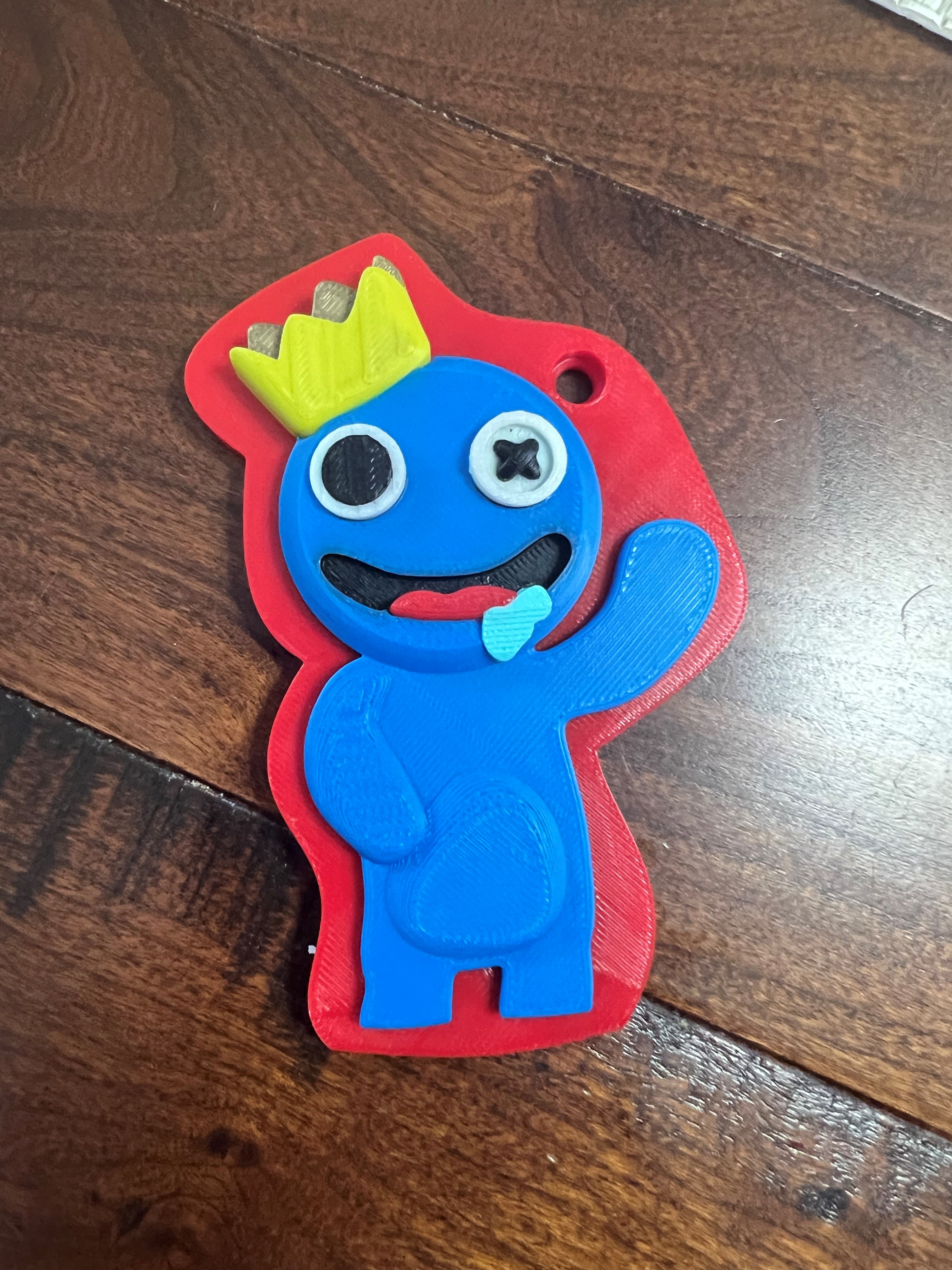 Rainbow Friends "Blue" Keychains by Tdub5 (PrintNPlayToys) | Download ...