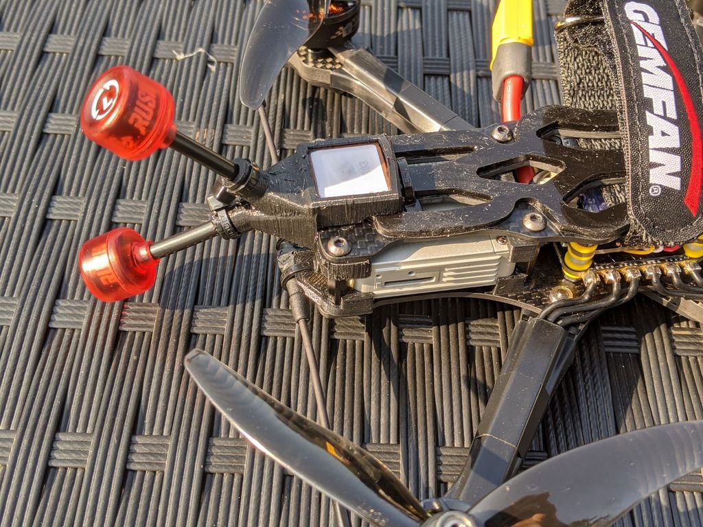 DJI, GPS and Immortal-T mount for ImpulseRC Apex HD by Miguel Herrmann ...