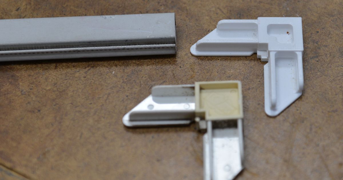 Window screen corner replacements by Ed Hume | Download free STL model ...