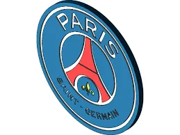 Psg logo by Hjalte Jørgensen | Download free STL model | Printables.com