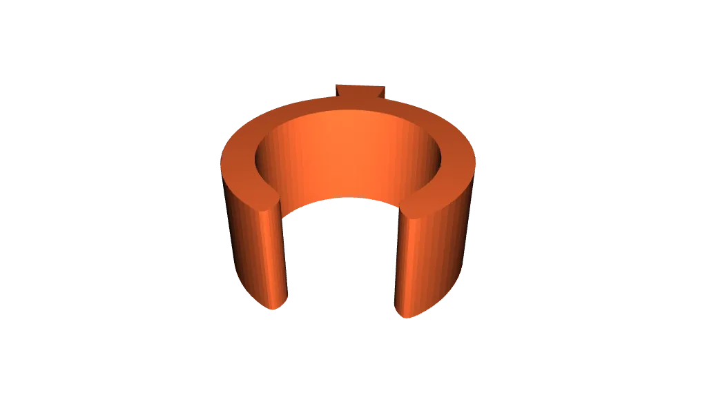 Clips for non adjustable shock absorbers by Lemsko | Download free STL ...