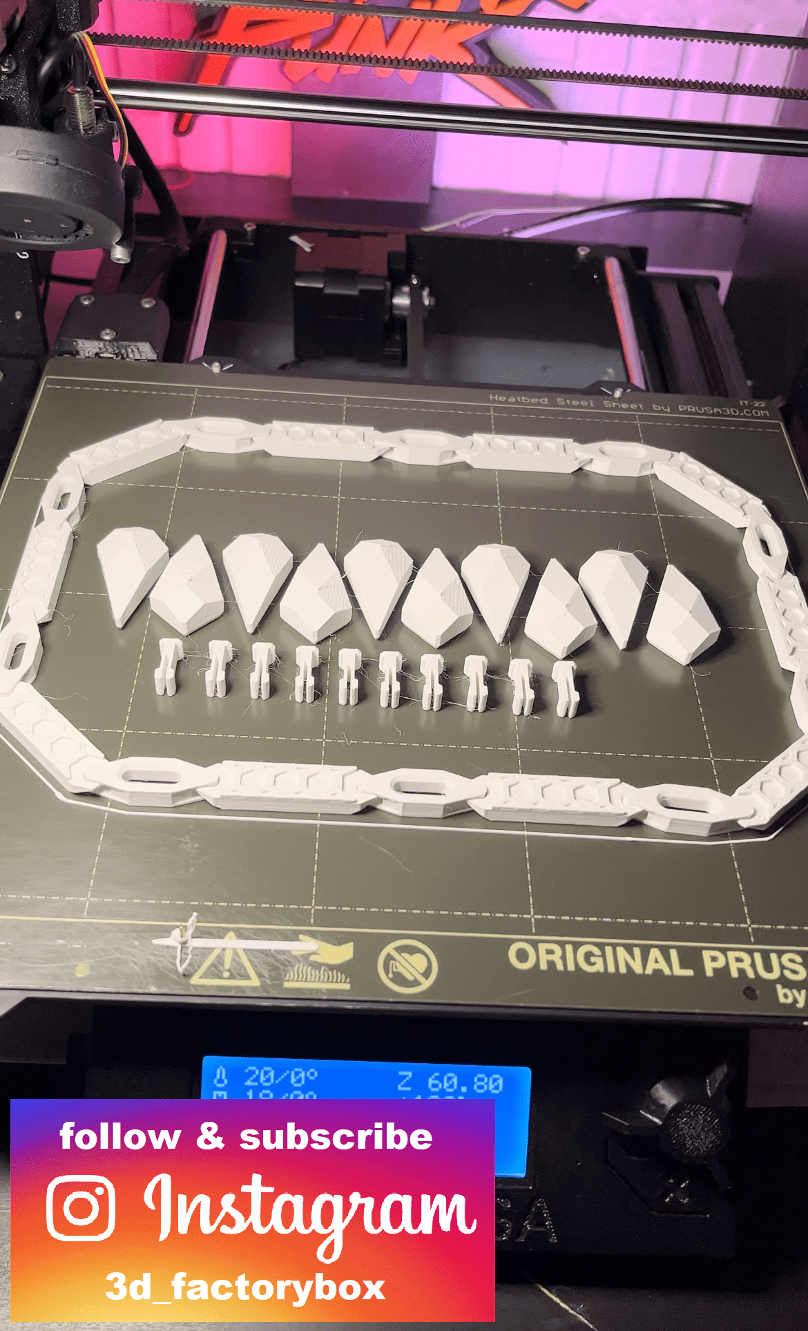 Black Panther Chain (redesigned) by 3d_factorybox | Download free STL model | Printables.com
