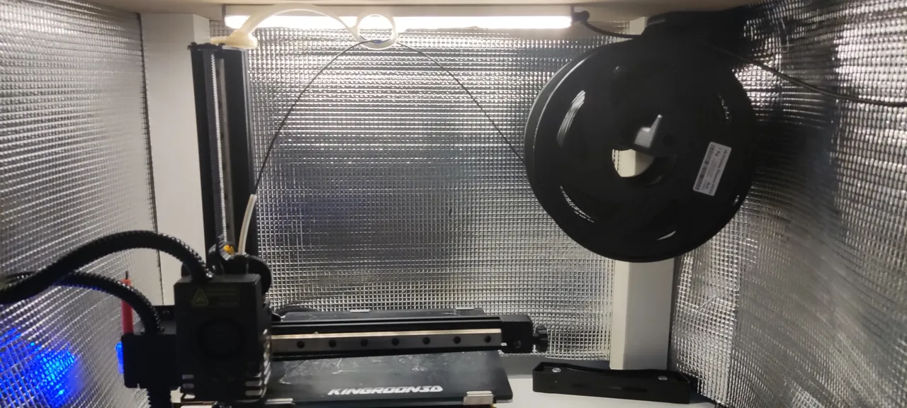 Table edge Spool Holder / iKea Lack filament spool holder by CleverB ...