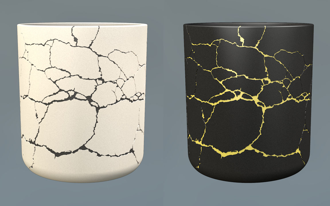 Cracked Flower Pot by GreenCopper | Download free STL model ...