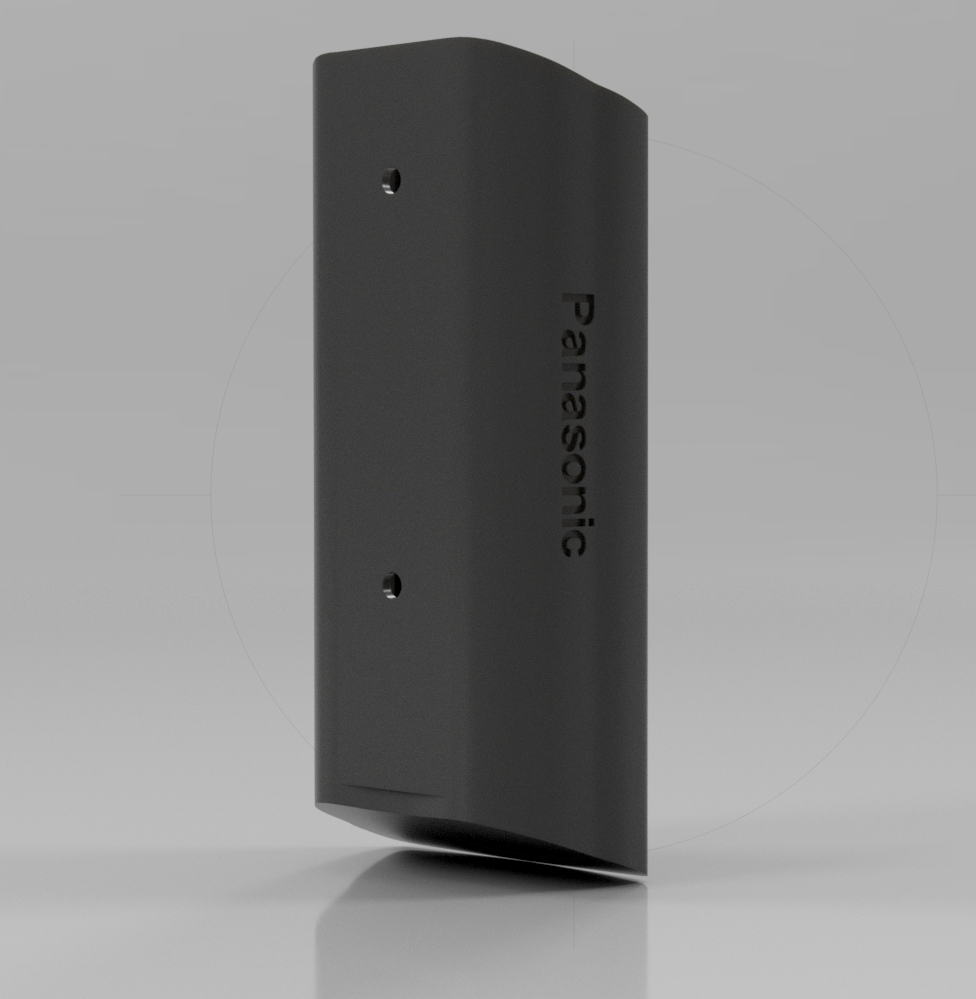 Panasonic TV Remote Holder by Nate the Grater | Download free STL model ...