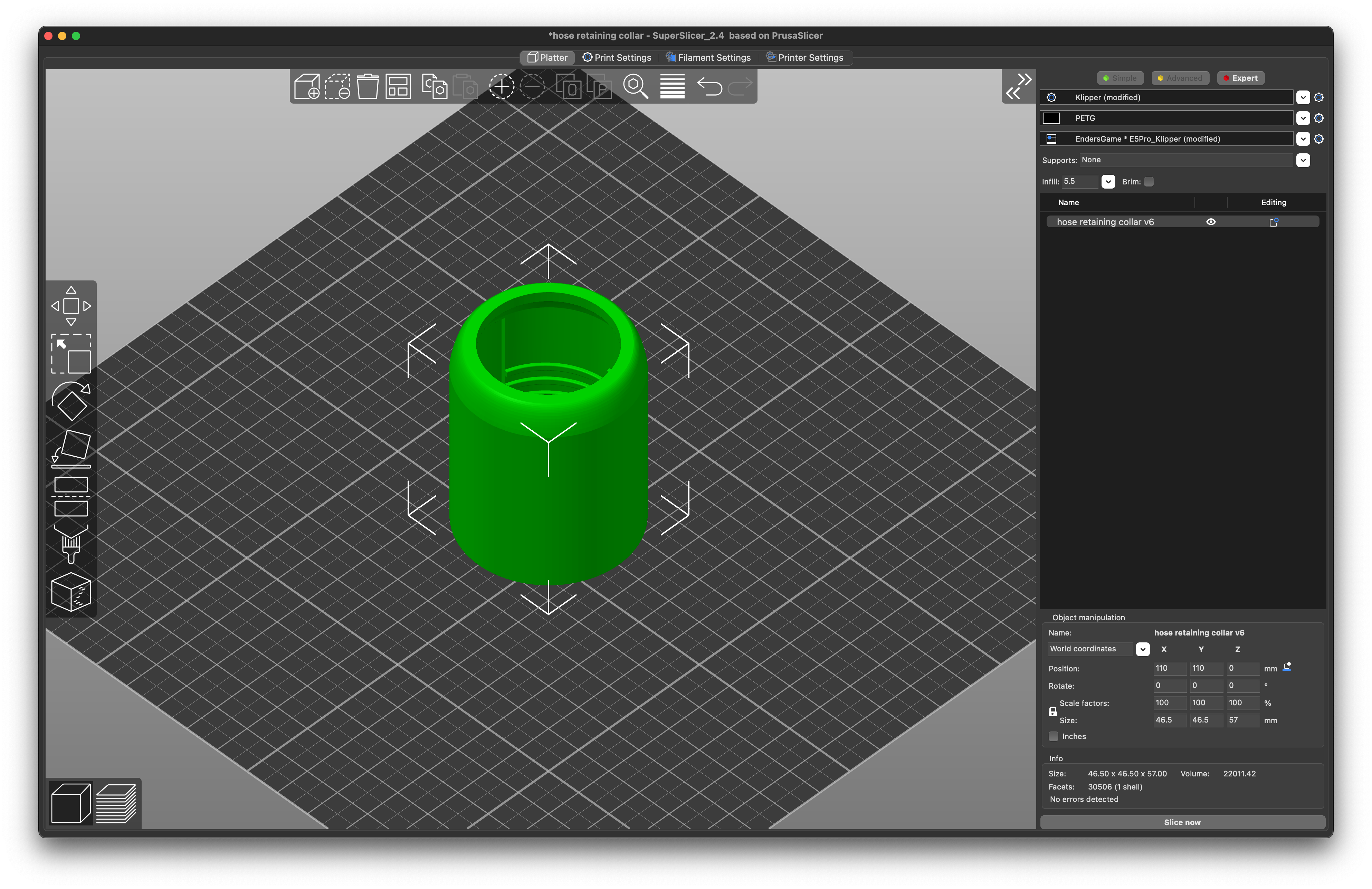 Simplicity vacuum wand retaining collar by skypanther | Download free ...