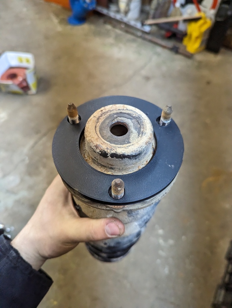 Tacoma 1/4" thick (1/2" lift) Top hat strut spacer by PatrickWL ...