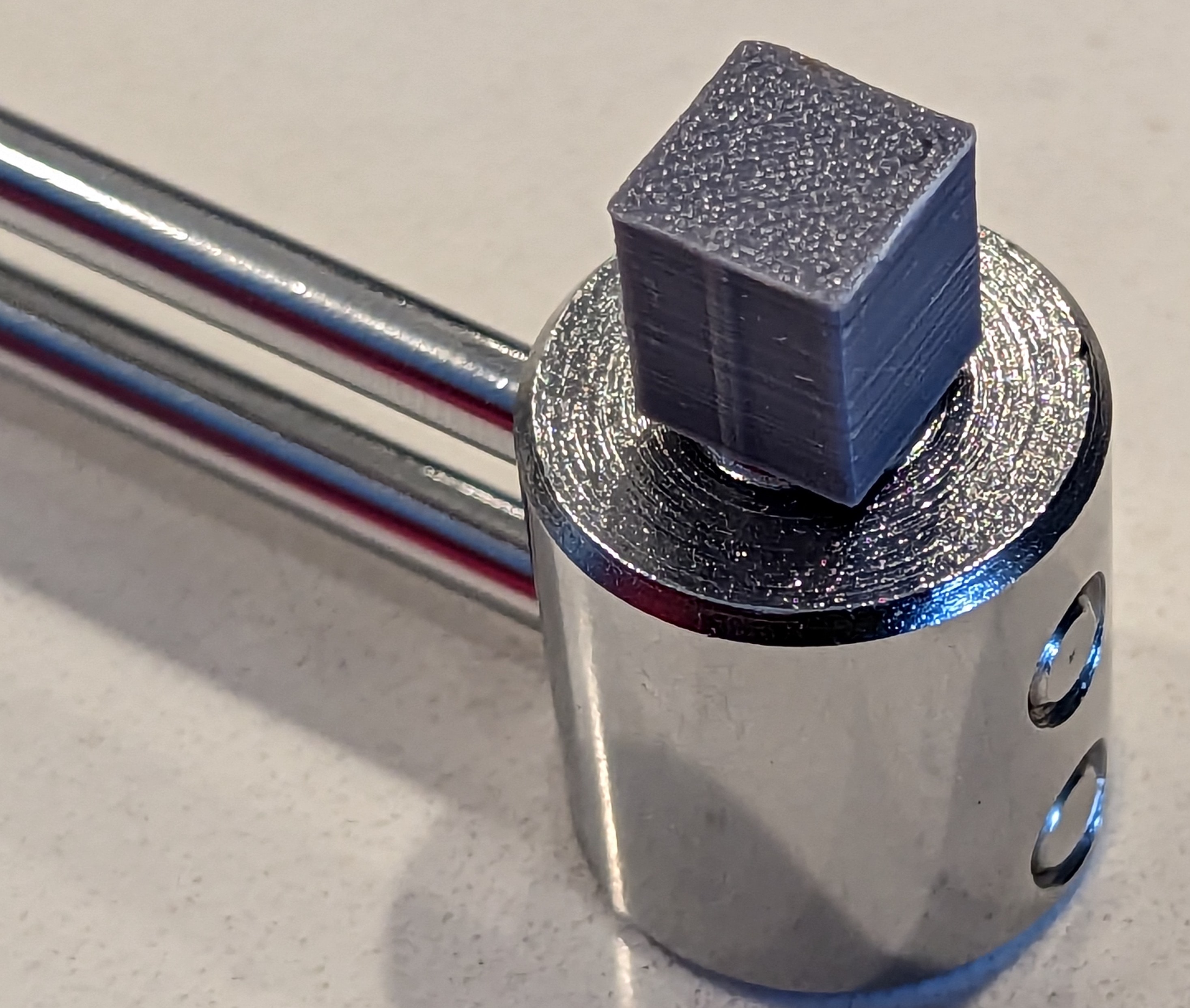 1/4 to 3/8 socket adapter by Cortex | Download free STL model ...