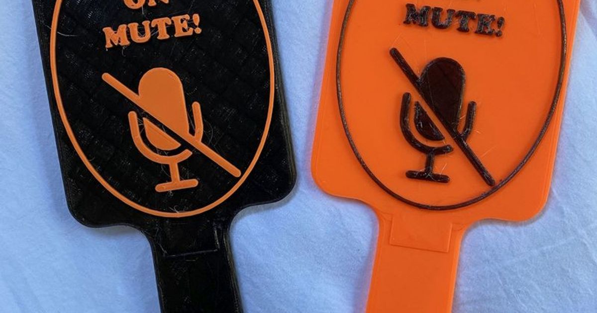 You're On Mute by GSVNoFixedAbode | Download free STL model ...