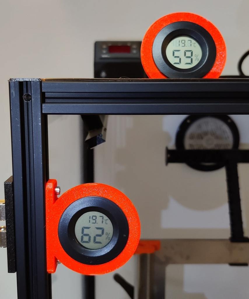 Round hygrometer support by Teo84 | Download free STL model ...