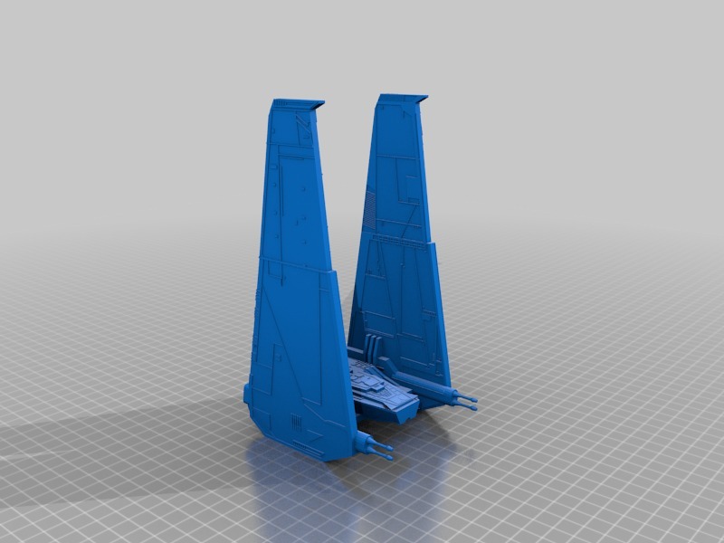 KYLO REN'S COMMAND SHUTTLE by OldManHomer | Download free STL model ...