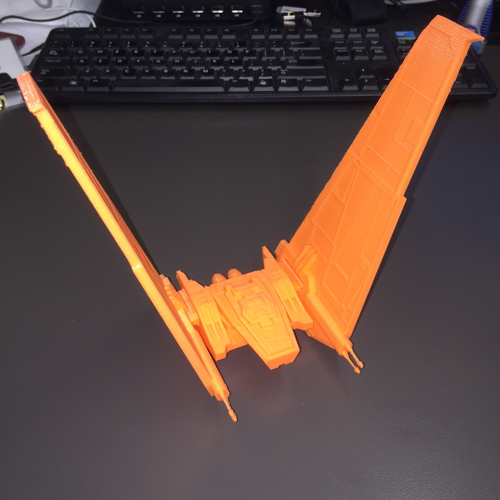 KYLO REN'S COMMAND SHUTTLE by OldManHomer | Download free STL model ...