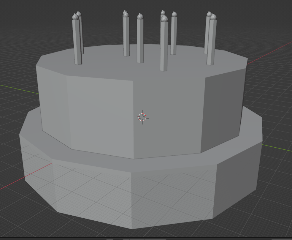Decorative polygon cake by PrintRPro | Download free STL model ...