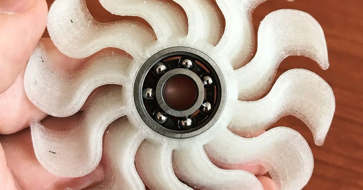 Turbofan fidget spinner by danowall | Download free STL model ...