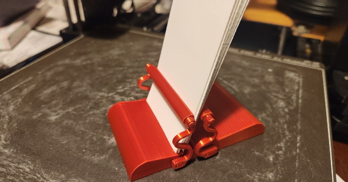 Business Card Holder - Compliant (spring) mechanism by Reed Bowman ...