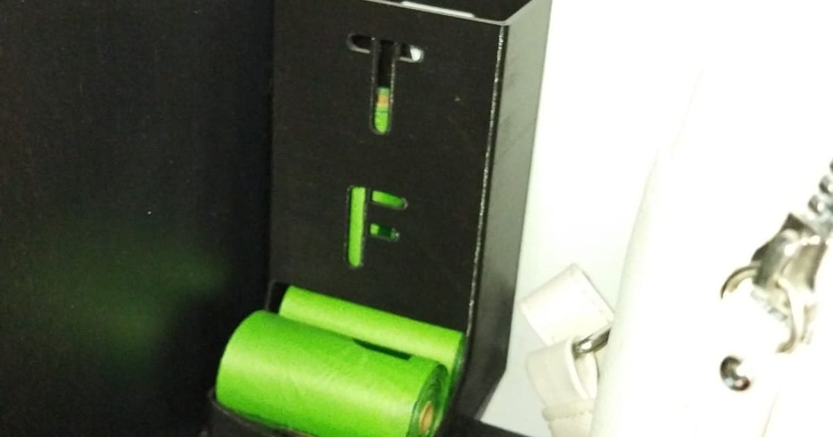 Poop Bags Dispenser by ap.engineering | Download free STL model ...