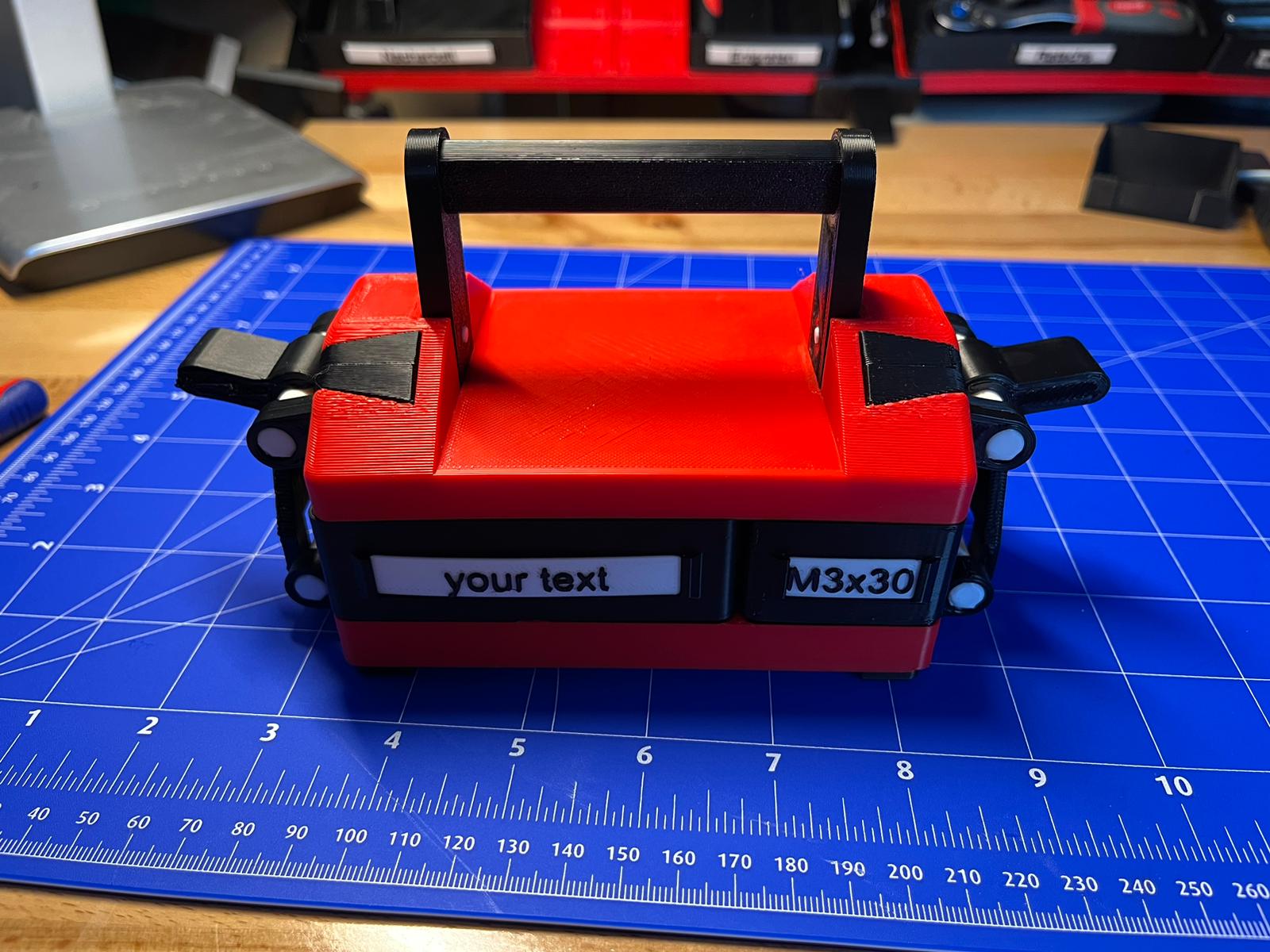Fully printable Gridfinity box (parametric) by Lennard Hoting ...