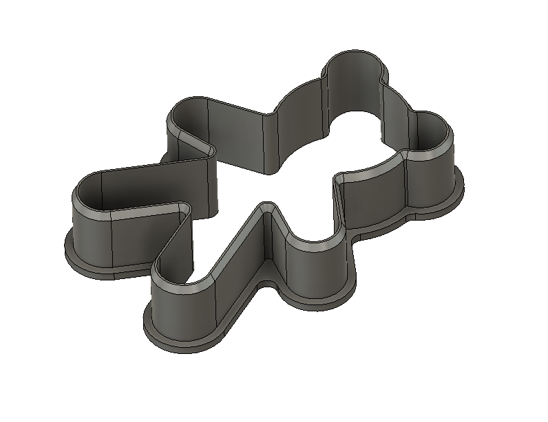 Bear cookie cutter by AlexMu | Download free STL model | Printables.com