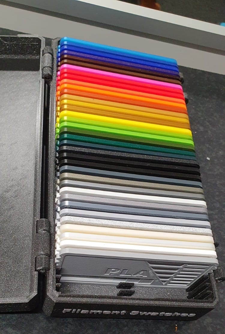 'yet another' filament swatch by Mathieu | Download free STL model ...