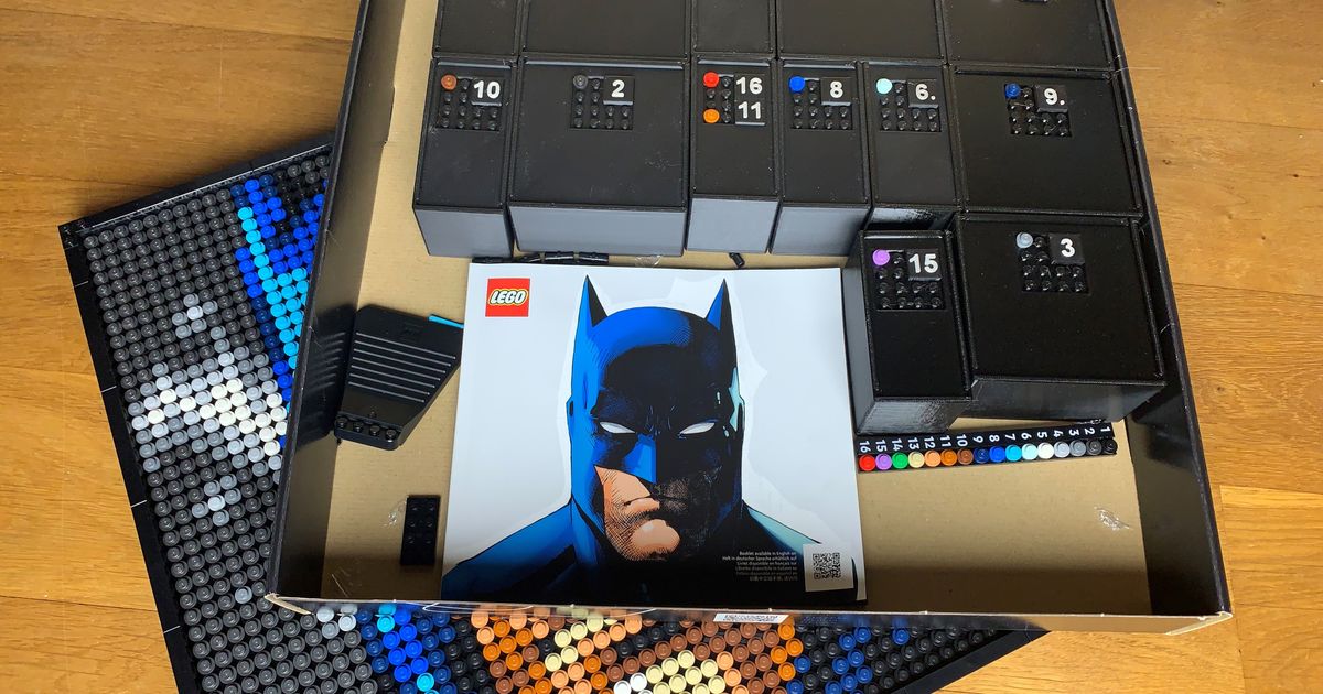 Lego Art Sort Boxes by Felte | Download free STL model | Printables.com