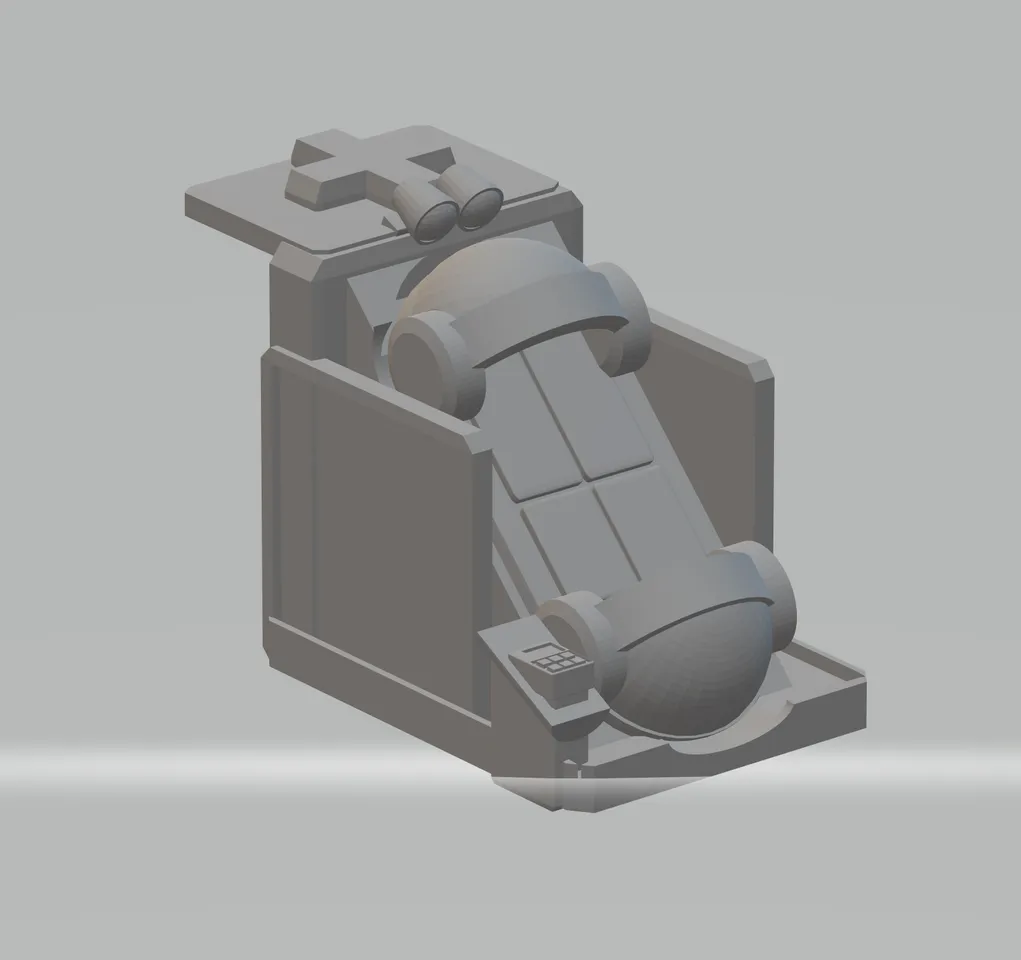 Fhw: Cryo Pods (28mm scale) by The Free Heathen Workshop | Download ...