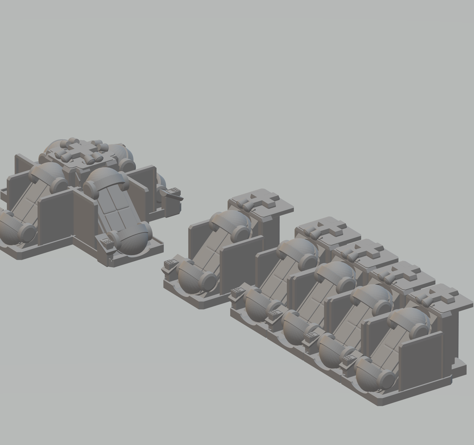 Fhw: Cryo Pods (28mm scale) by The Free Heathen Workshop | Download ...