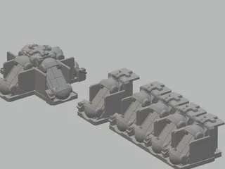 Fhw: Cryo Pods (28mm scale) by The Free Heathen Workshop | Download ...