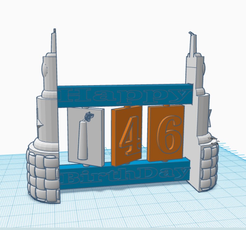 Happy BirthDay by B o |3 |3 0 | Download free STL model | Printables.com